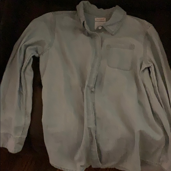 Cat & Jack | Tops | Cat Jack Fennel And Denim Shirts | Poshmark